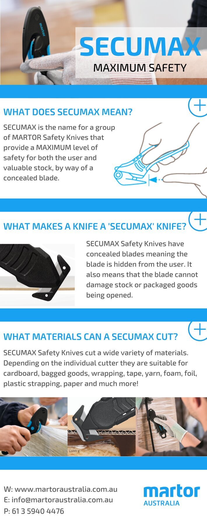 SECUMAX: Concealed Blade Safety Knives for Maximum Protection
